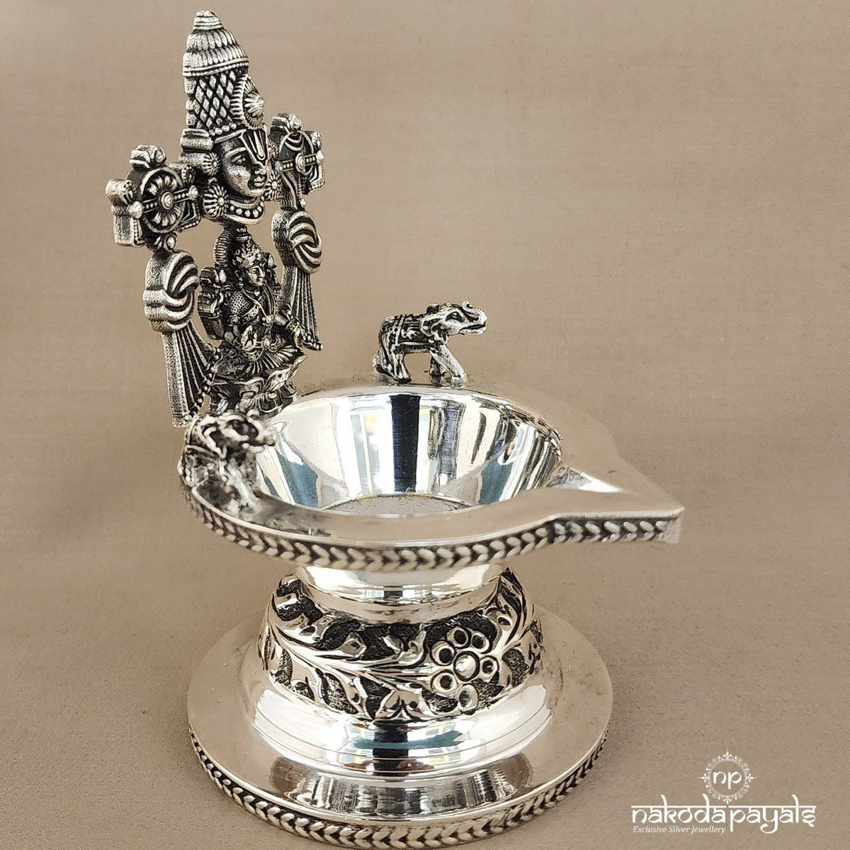 Lakshmi Elephant Deepam Single (Aa0391- Aa0394) – Nakoda Payals