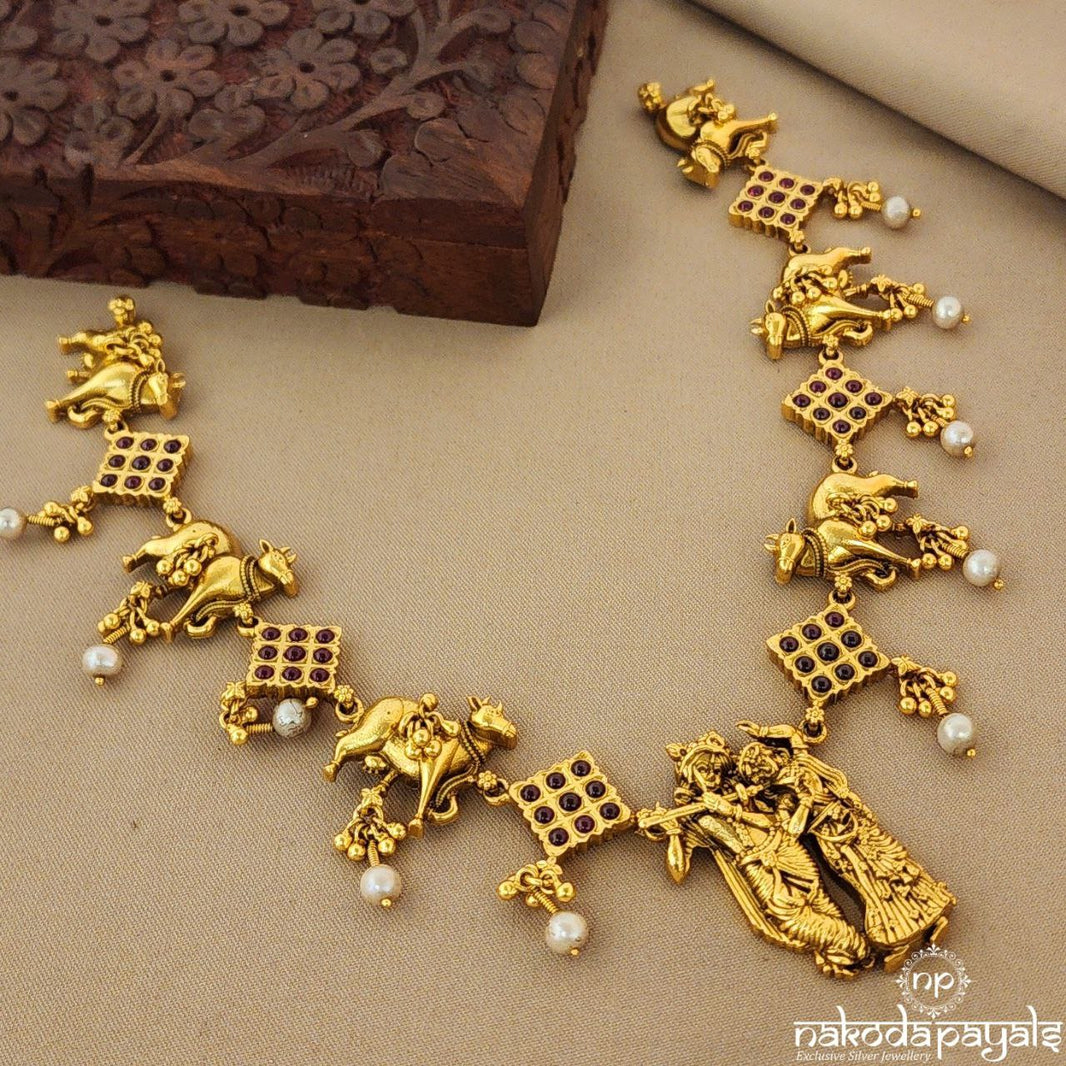 Silver Gold Plated Necklaces – Page 6 – Nakoda Payals