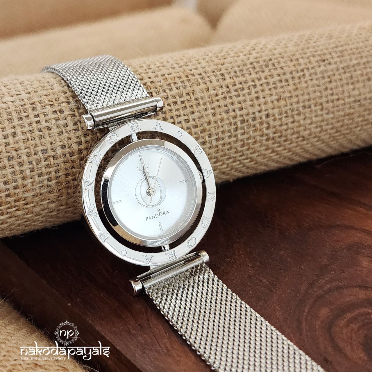 Reversible Dial Flat Chain Watch (W0186) – Nakoda Payals