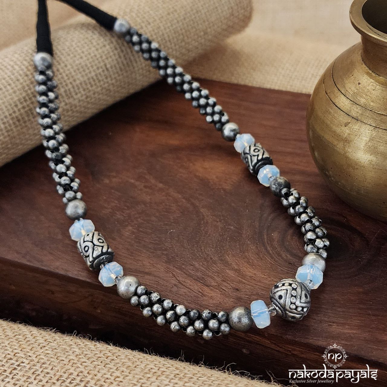 Short Antique Bead Chain(N10318) – Nakoda Payals