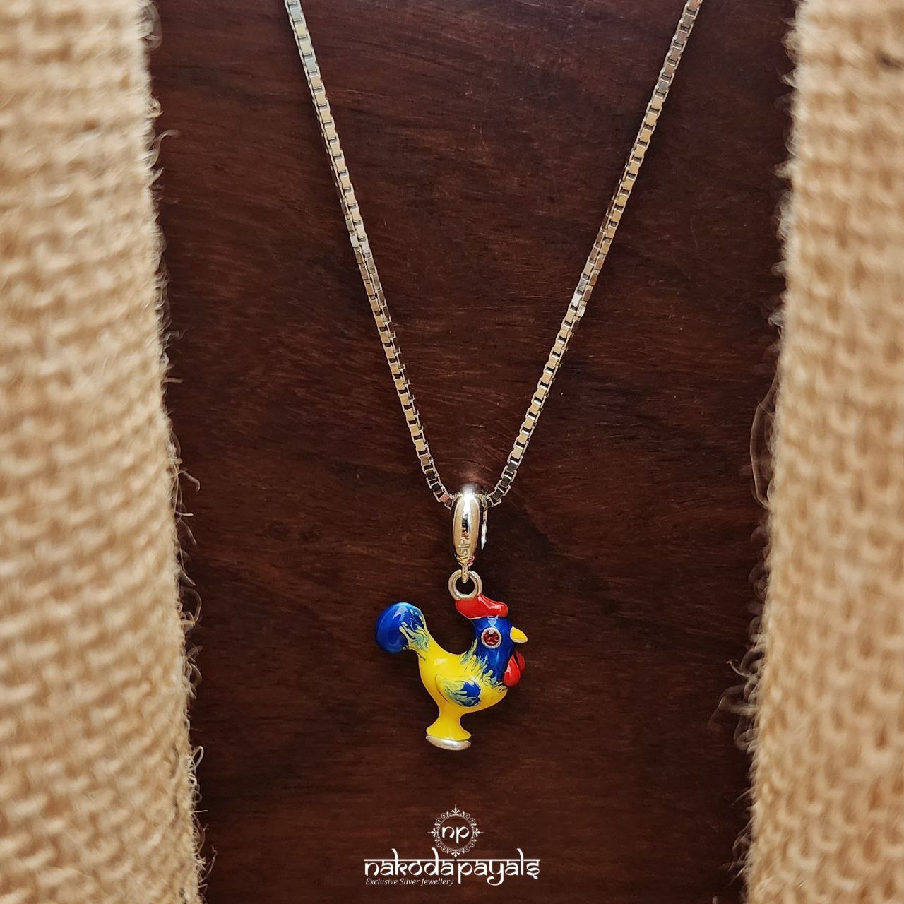 Adorable Goofy Chicken Chain With Pendant(Ka9367) – Nakoda Payals