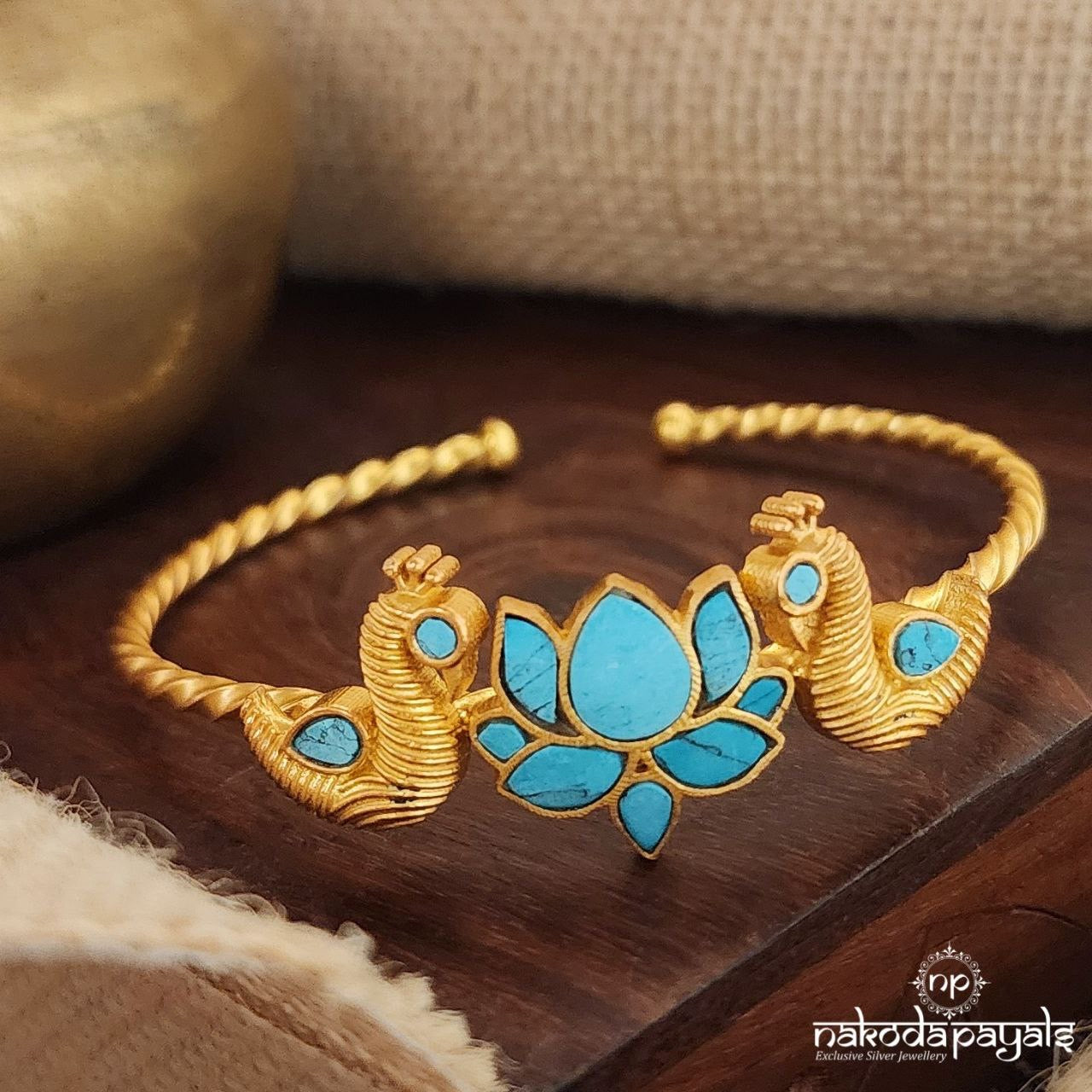 Turquoise Adjustable Kada (Gk2862) – Nakoda Payals