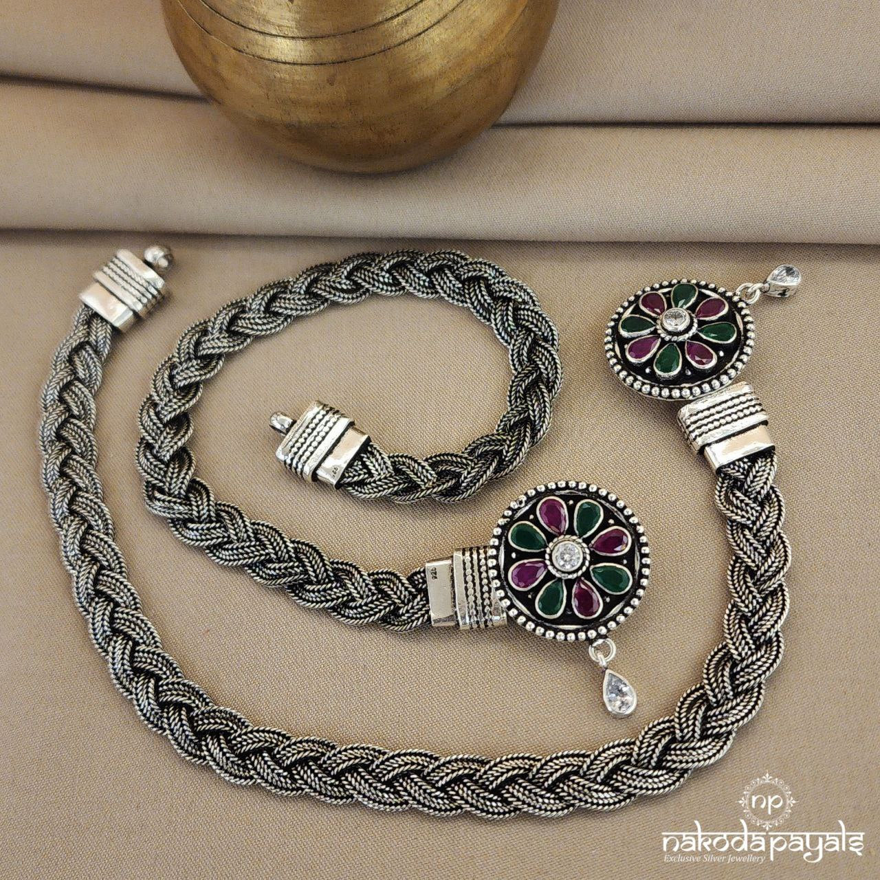 Braided MultiColor Anklets (A6019) – Nakoda Payals