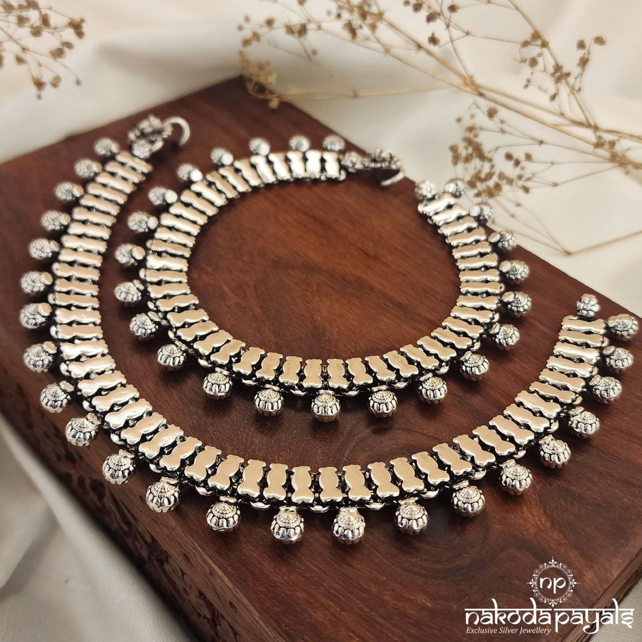 Ball Drop Belt Anklets Pairs (A5877) – Nakoda Payals